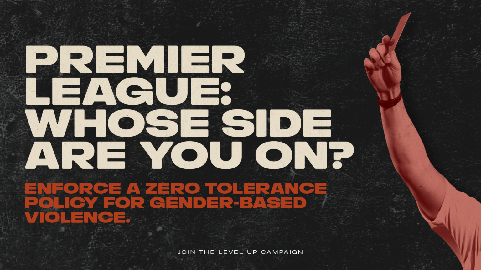 Premier League and FA: enforce a zero-tolerance policy on gender-based ...